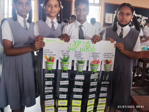 Secondary Class Timetable Making Holy Name High School